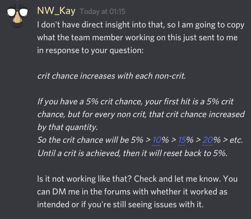 Critical Chance And Critical Damage In New World | NWNEWS.INFO